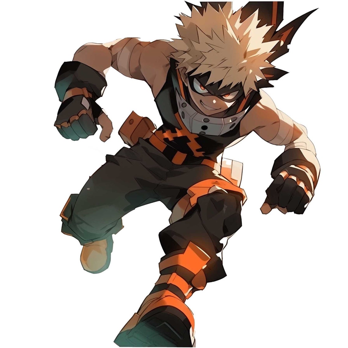3 Bakugo Watercolor, Bakugo Clipart, Bakugo Poster, Bakugo PNG, My Hero ...