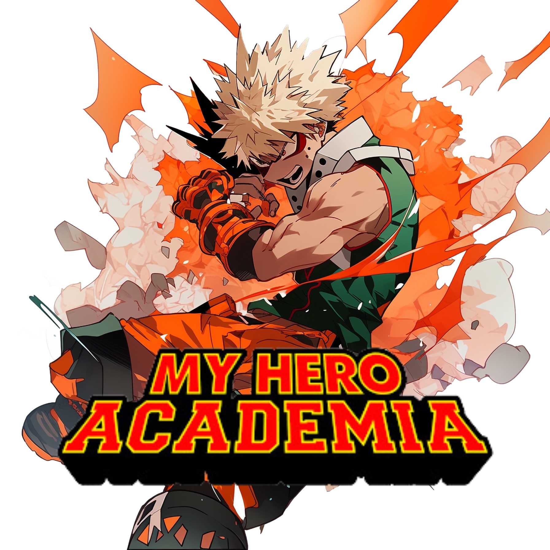 3 Bakugo Watercolor, Bakugo Clipart, Bakugo Poster, Bakugo PNG, My Hero ...