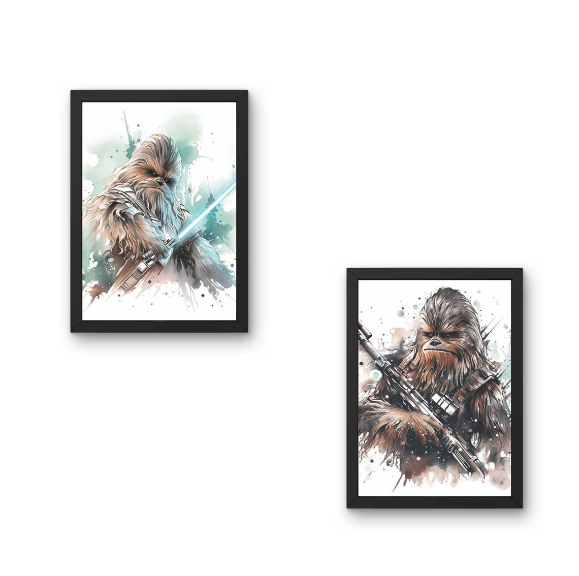 4 Chewbacca Clipart, Chewbacca Poster, Chewbacca Print, Chewbacca ...