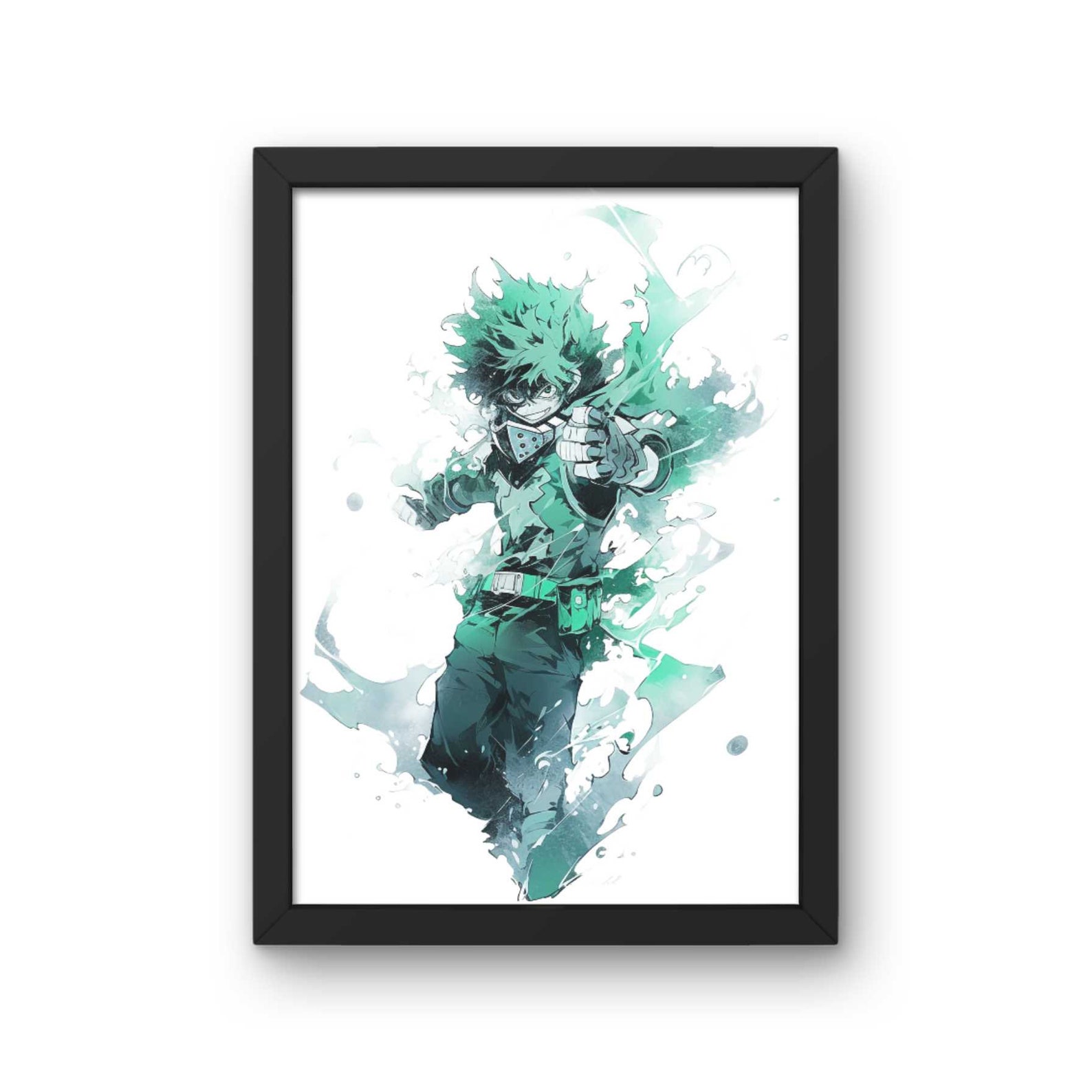 3 Deku Watercolor, Deku Clipart, Deku Poster, Deku PNG, My Hero ...