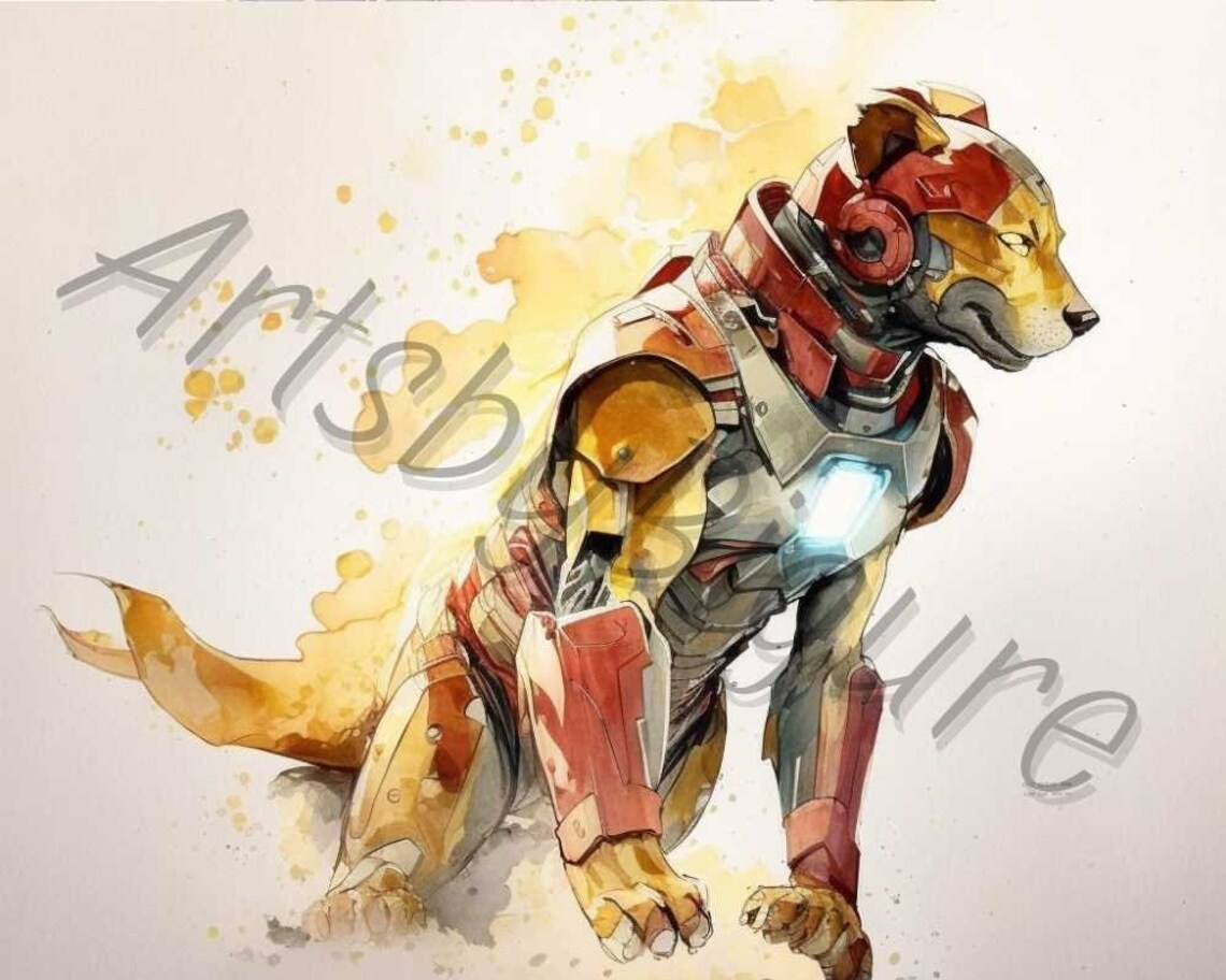 Avengers Dog Edition Clipart, Superhero Clipart, Spiderman Clipart ...