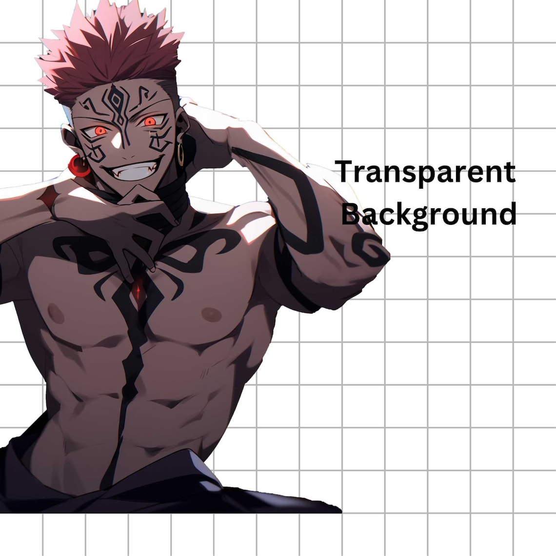 3 Sukuna PNG, Sukuna Poster, Jujutsu Kaisen Poster, Jujutsu Kaisen ...