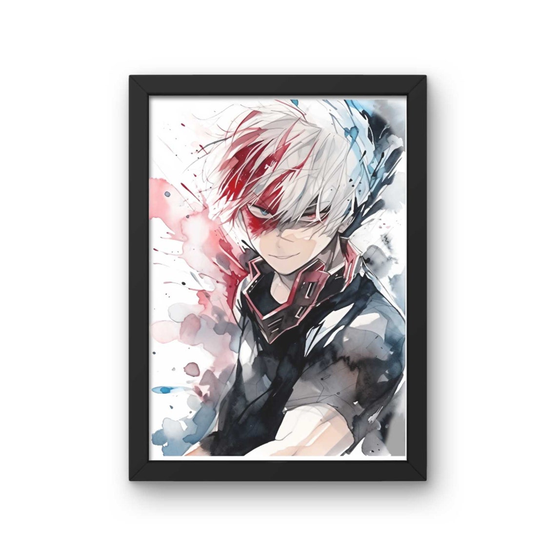 4 Shoto Watercolor, Shoto Clipart, Shoto Poster, Shoto PNG, My Hero ...