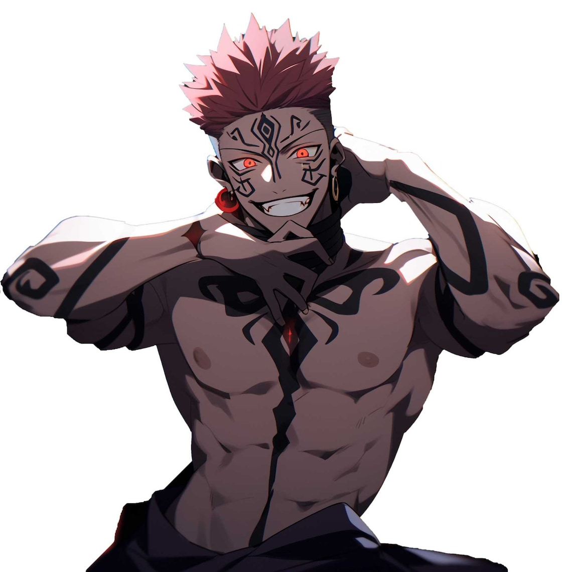 3 Sukuna PNG, Sukuna Poster, Jujutsu Kaisen Poster, Jujutsu Kaisen ...