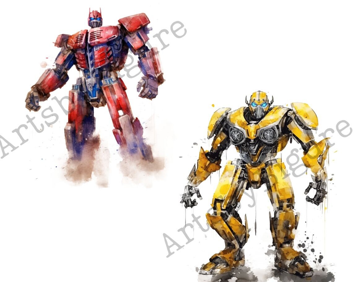 Transformers Digital Art Instant Download, Transformer Poster ...