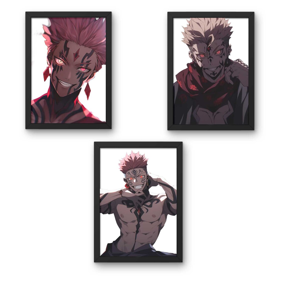 3 Sukuna PNG, Sukuna Poster, Jujutsu Kaisen Poster, Jujutsu Kaisen ...