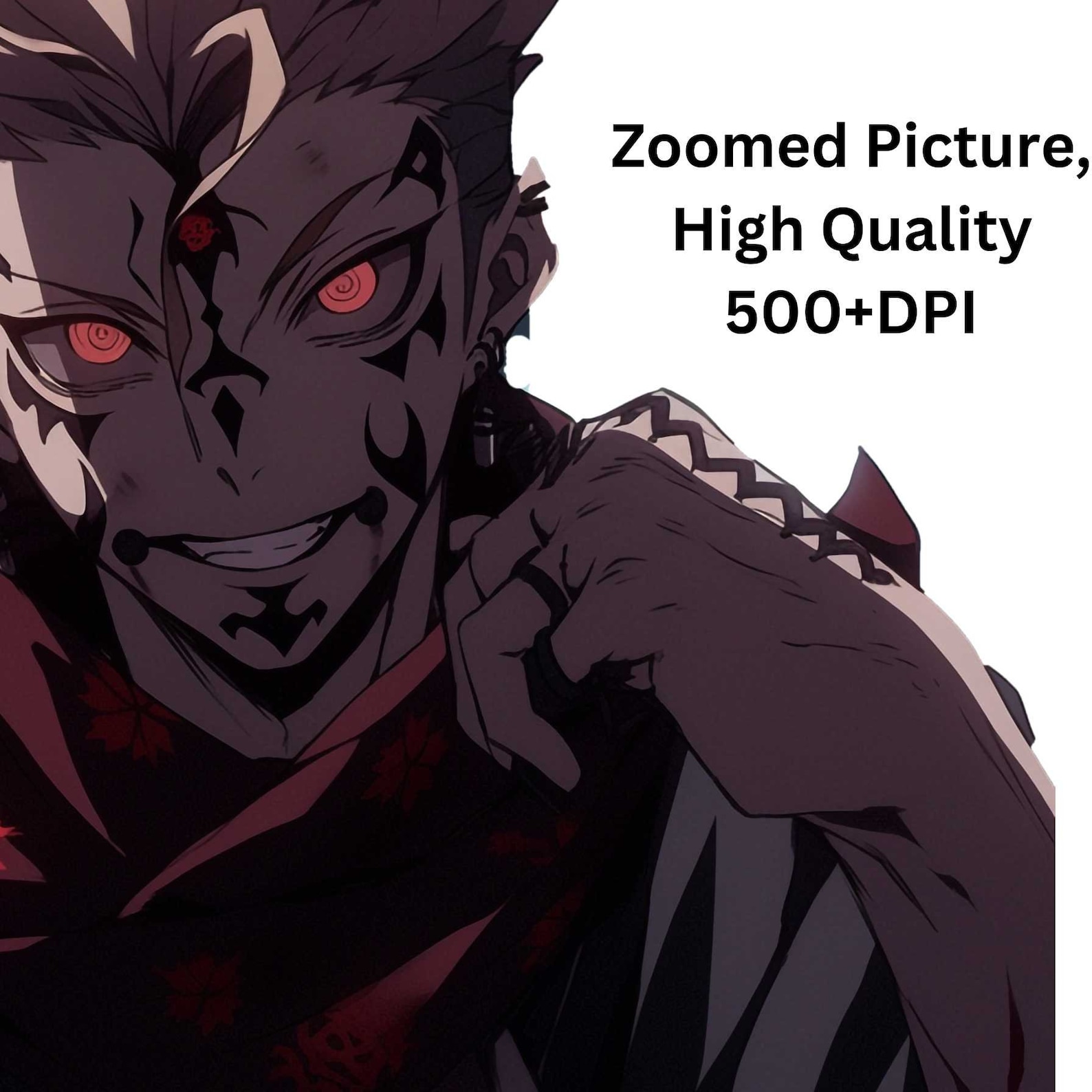 3 Sukuna PNG, Sukuna Poster, Jujutsu Kaisen Poster, Jujutsu Kaisen ...