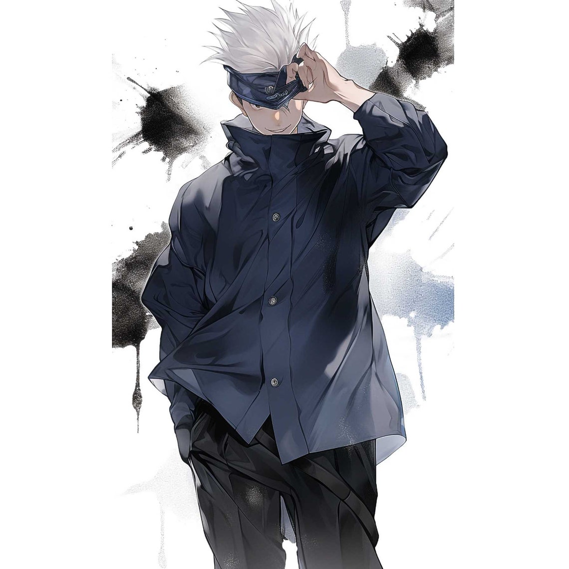 5 Gojo Satoru PNG, Gojo Satoru Poster, Jujutsu Kaisen Poster, Jujutsu ...