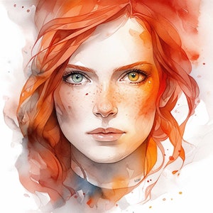 Witcher Triss Poster Geralt of Rivia Clipart Geralt Clip - Etsy