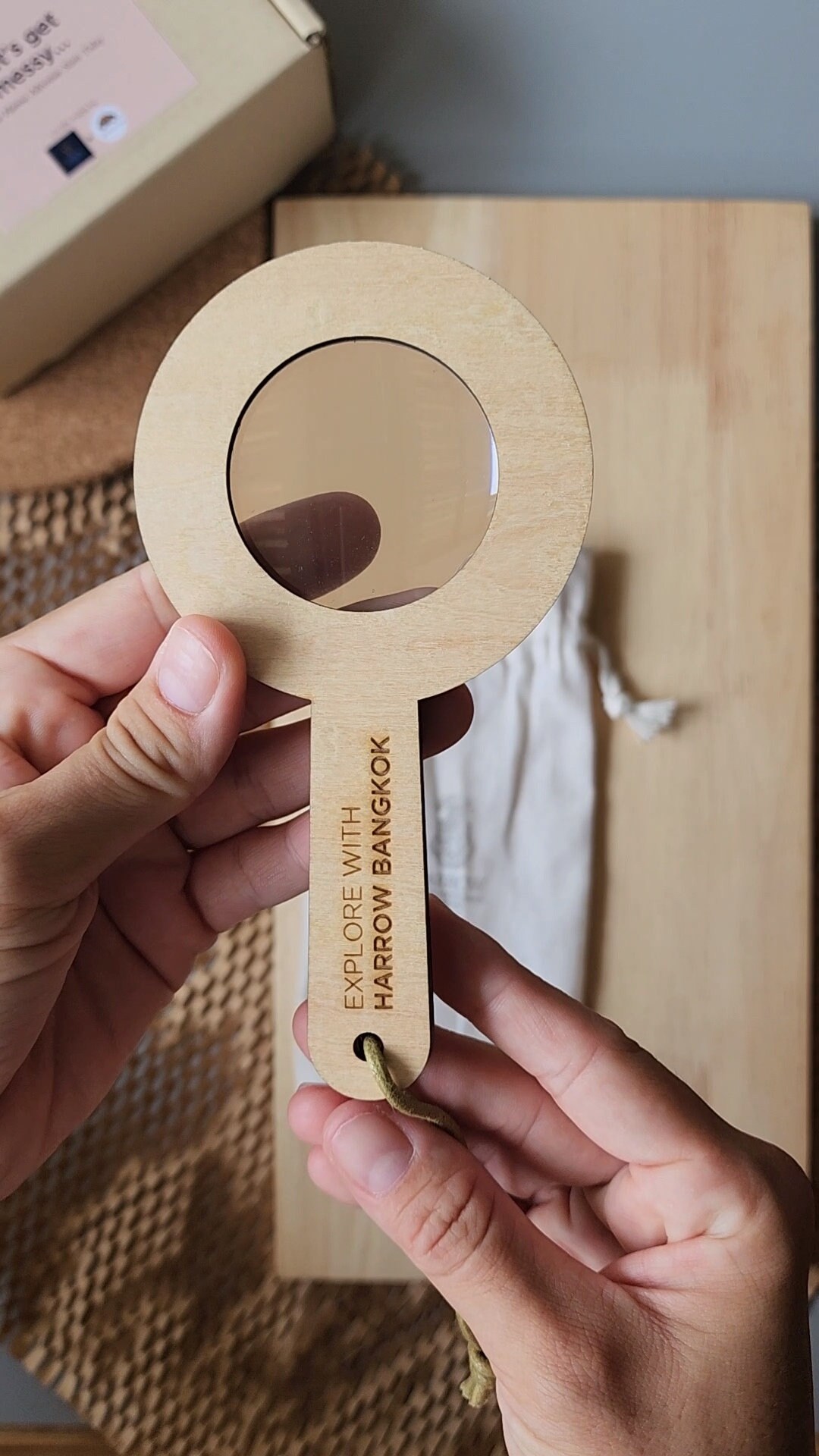Wooden Magnifying Glass Personal Magnifying Glass by Little Wooden ...