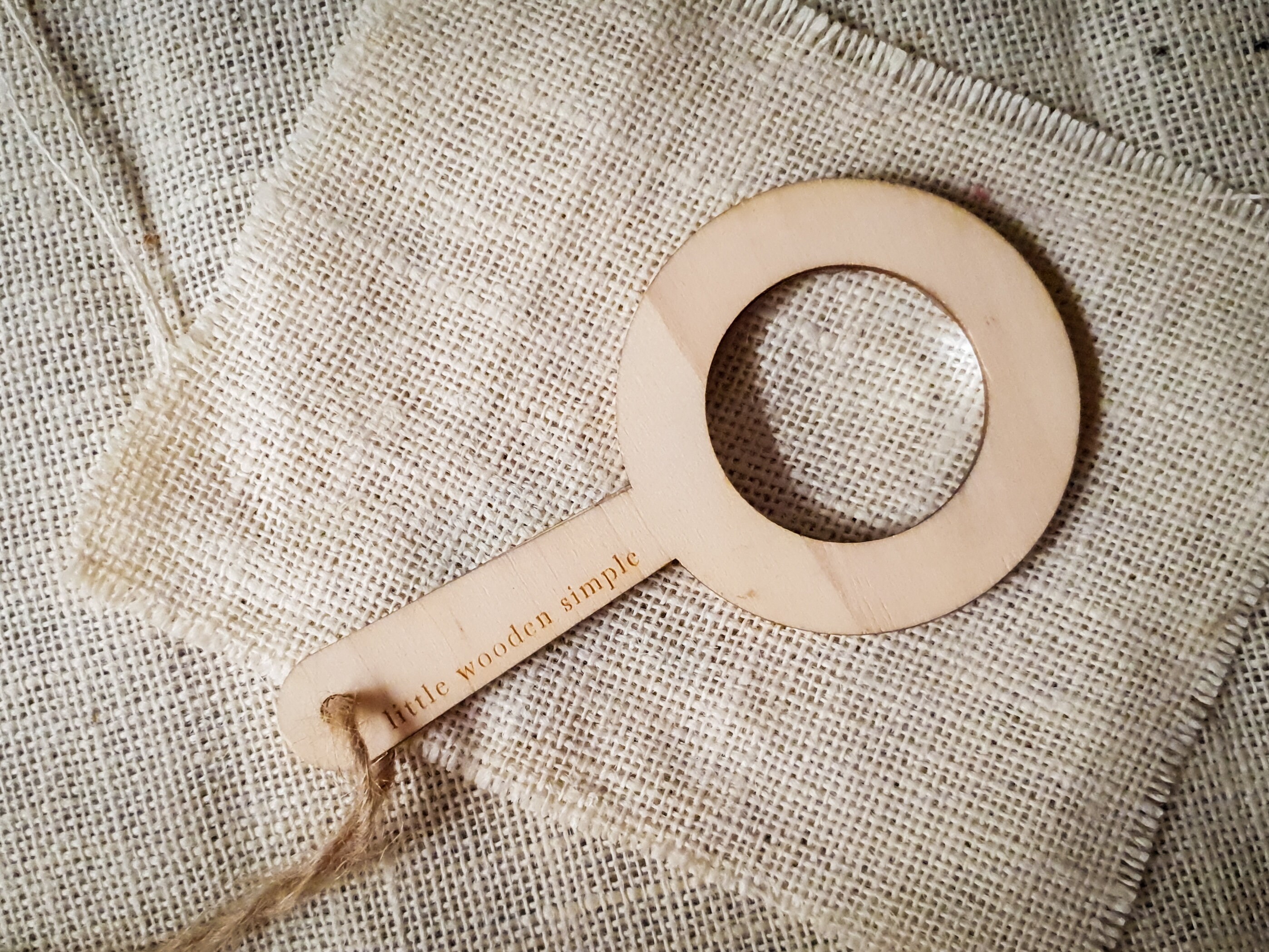 Wooden Magnifying Glass Personal Magnifying Glass by Little Wooden ...