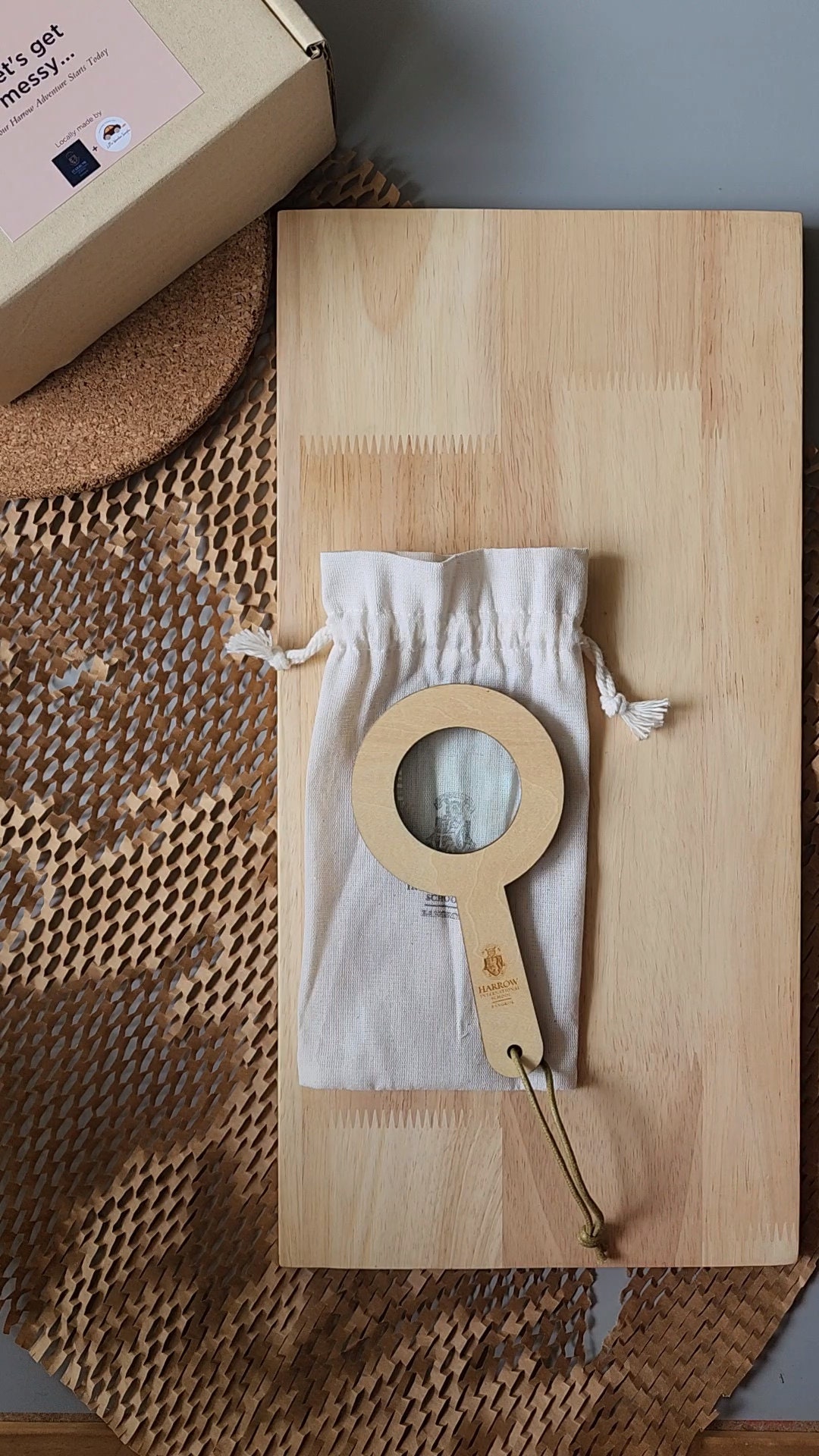 Wooden Magnifying Glass Personal Magnifying Glass by Little Wooden ...