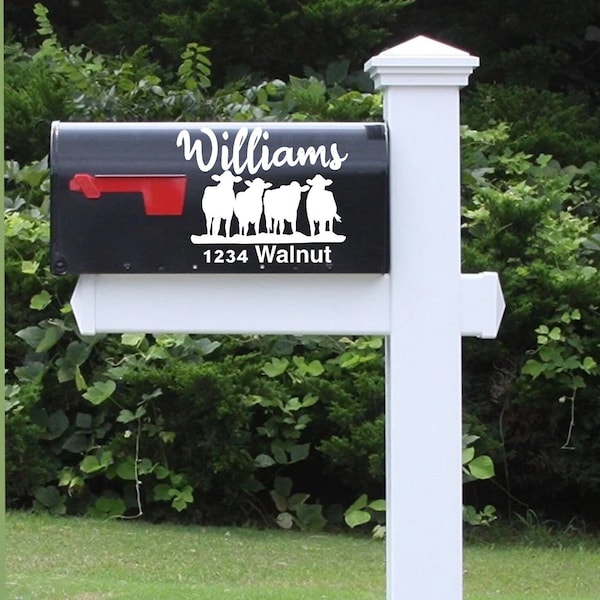 Mailbox Name and Number - Etsy