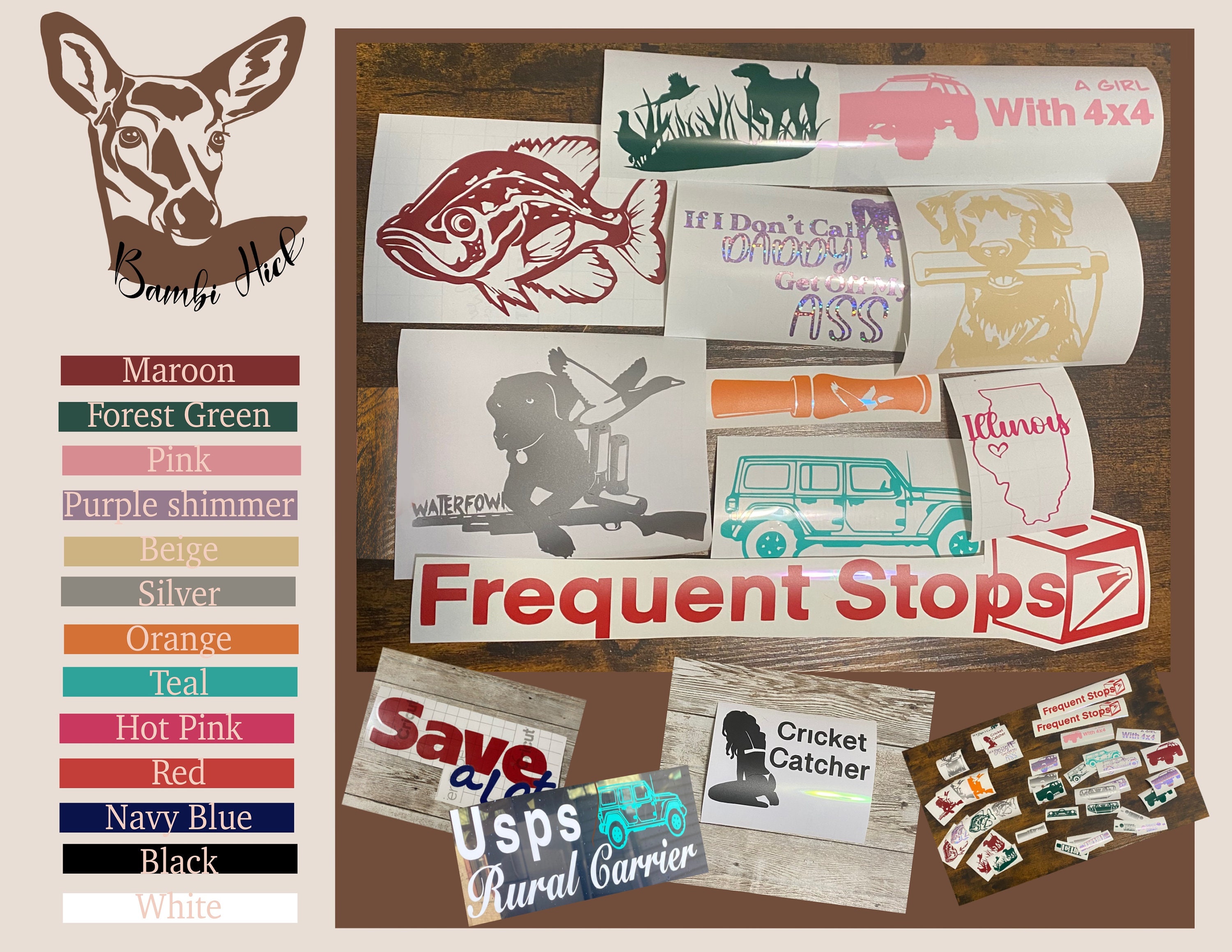 Bird Dog Pheasant Decal - Etsy