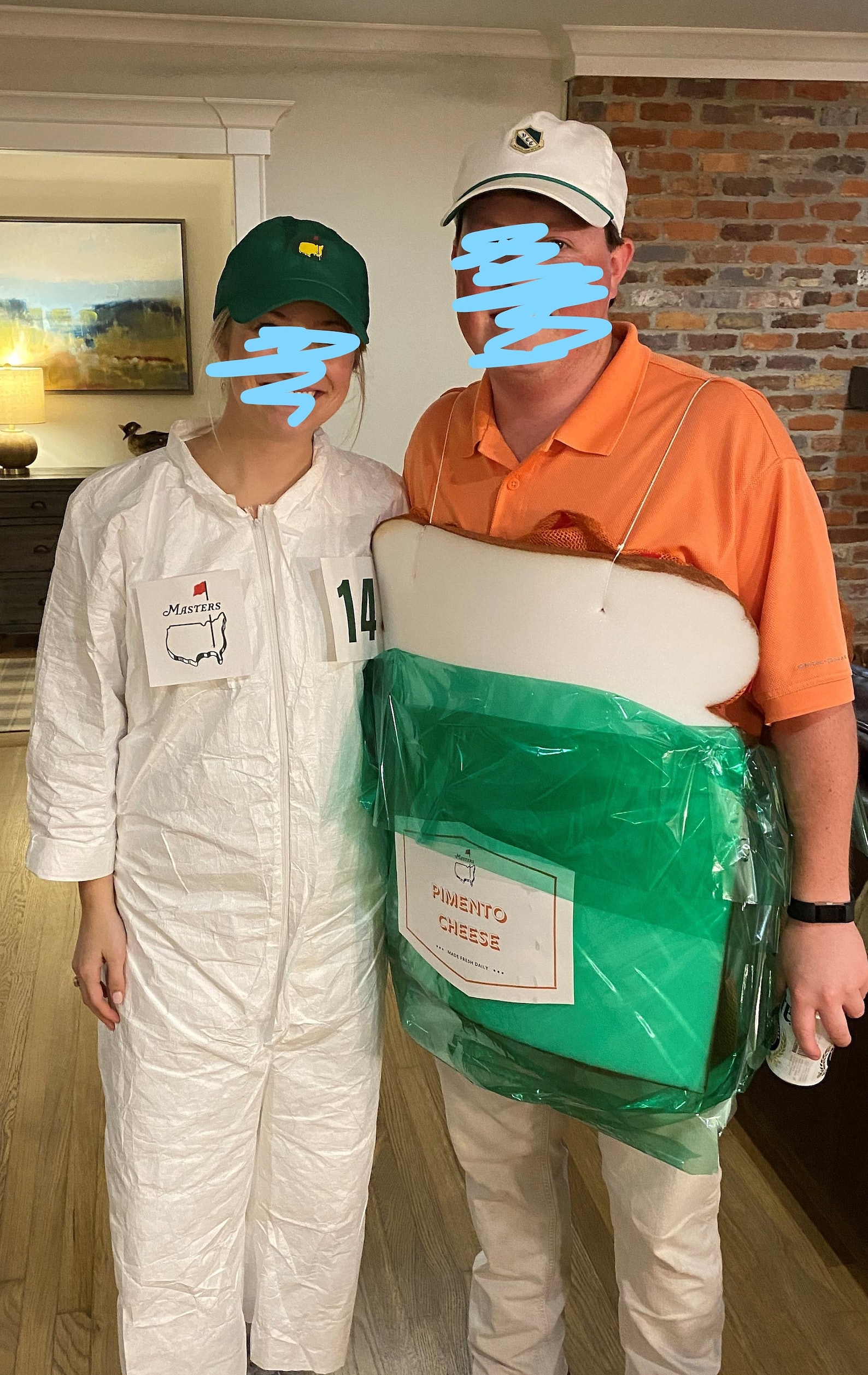 Masters Caddy Outfit Costume- Customize Downloadable Template for Canva ...