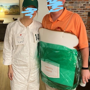 Masters Caddy Outfit Costume- Customize Downloadable Template for Canva ...