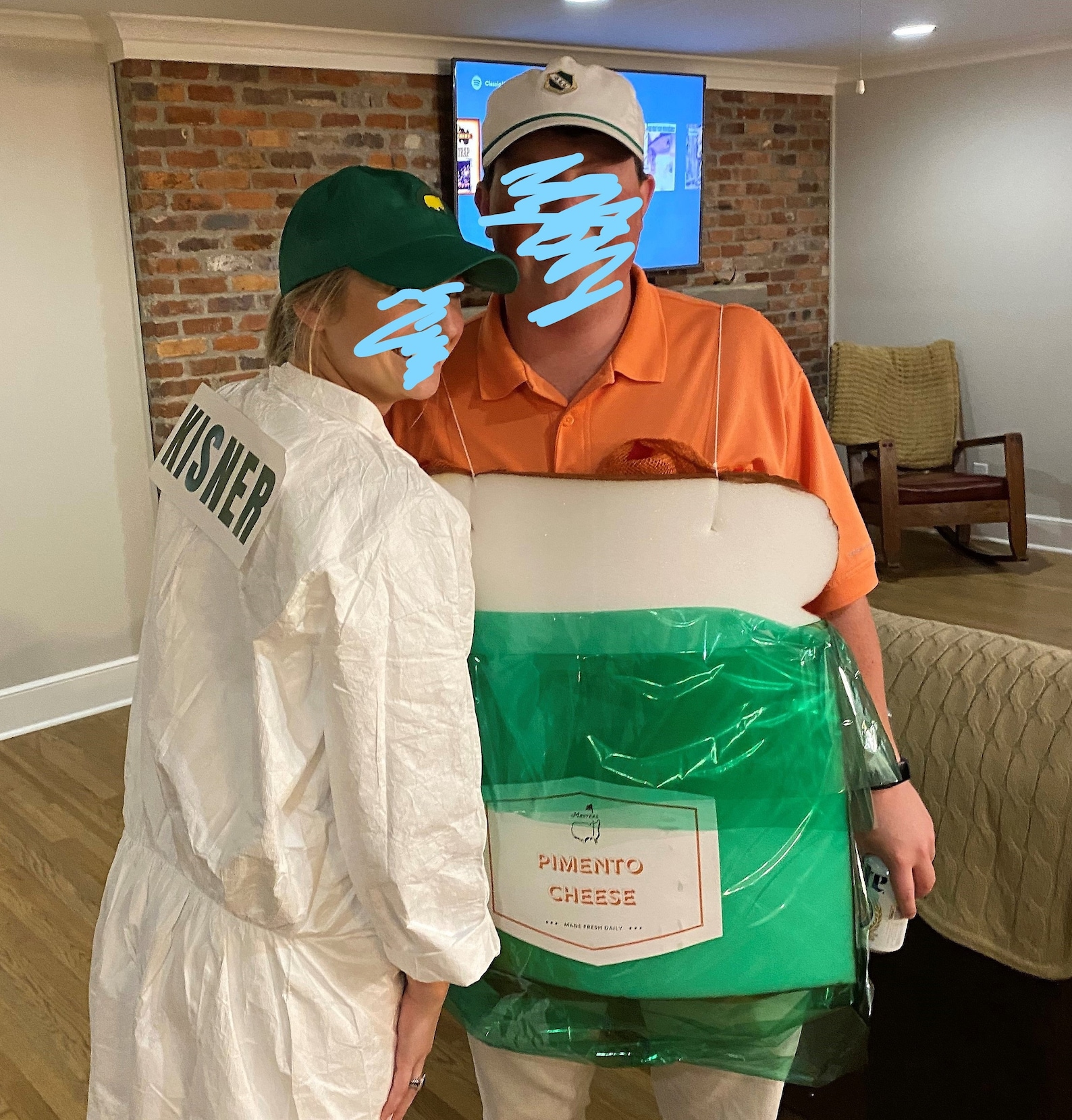 Masters Caddy Outfit Costume Customize Downloadable Template for Canva ...