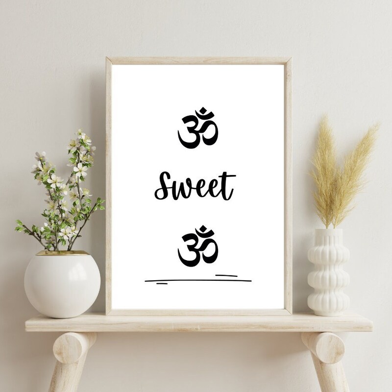 Om Print - Etsy
