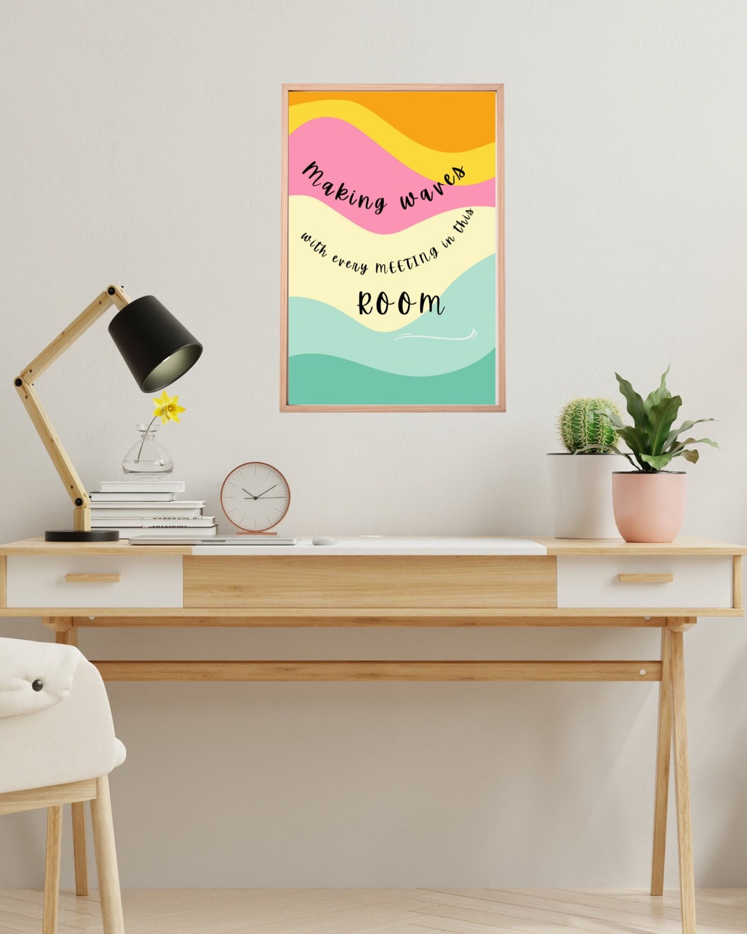 Funny Conference Room Decor, Office Wall Art, Home Office Desk Poster ...