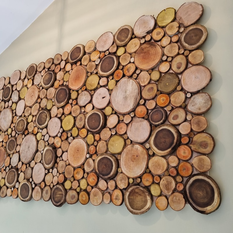 Wood Slice Wall Art - Etsy