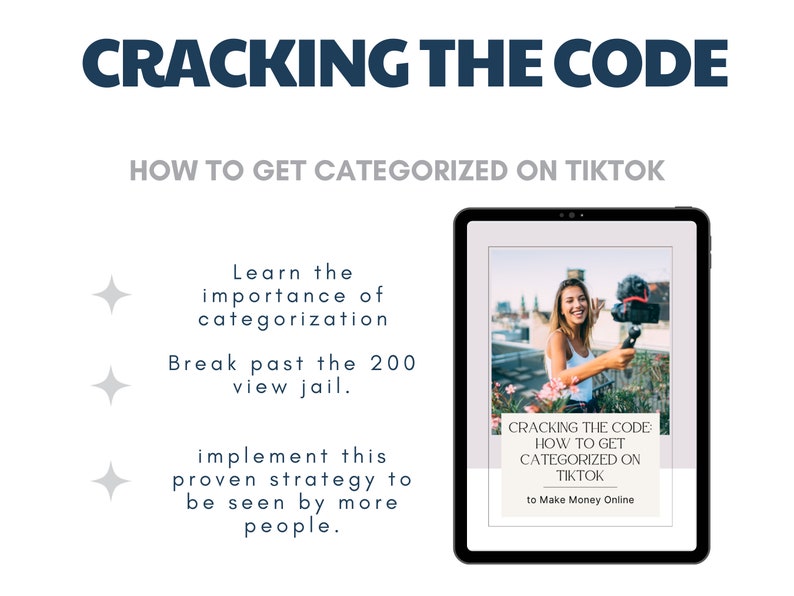 How to Get Categorized on Tiktok - Etsy