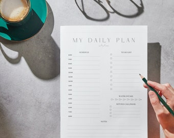 Daily Planner - Etsy