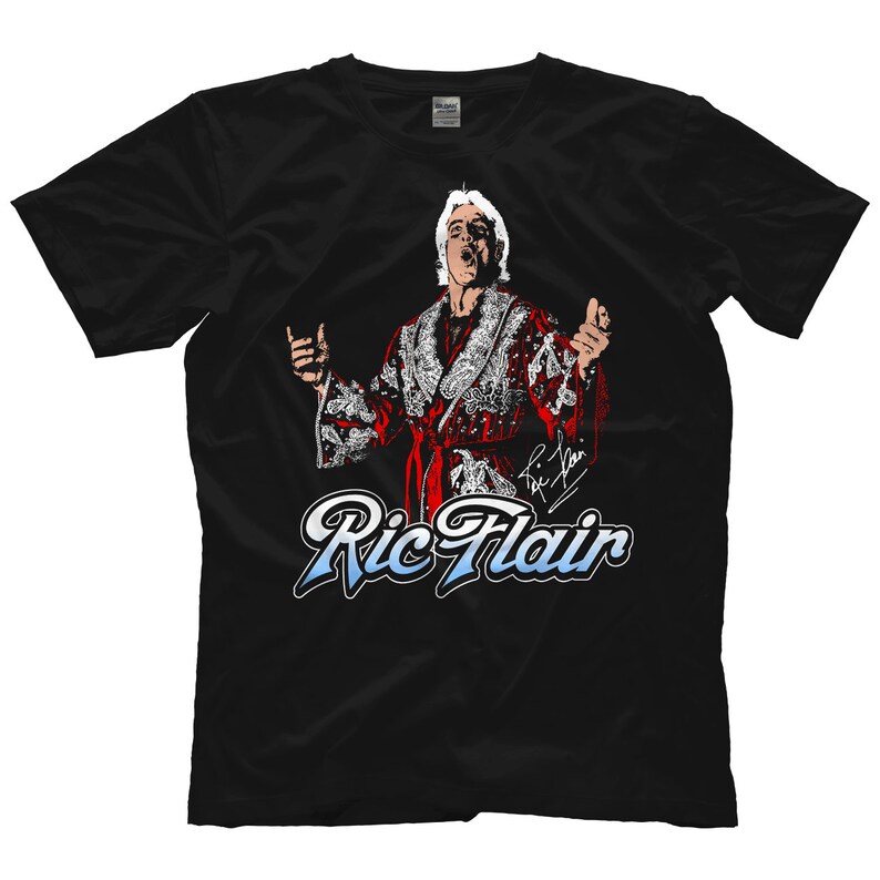 Ric Flair - Red Robe T-shirt - Etsy