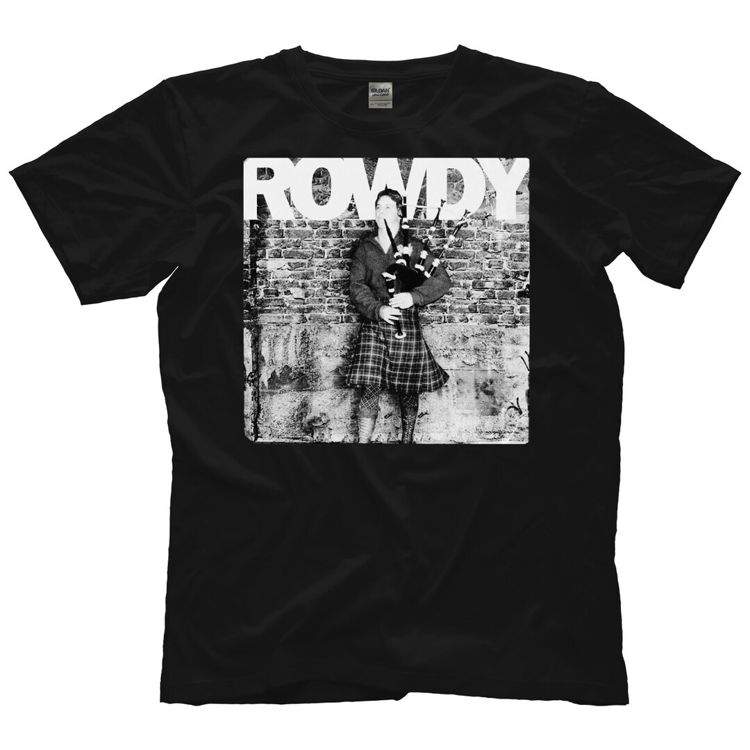 Rowdy Roddy Piper - Rocket to Rowdy T-shirt - Etsy