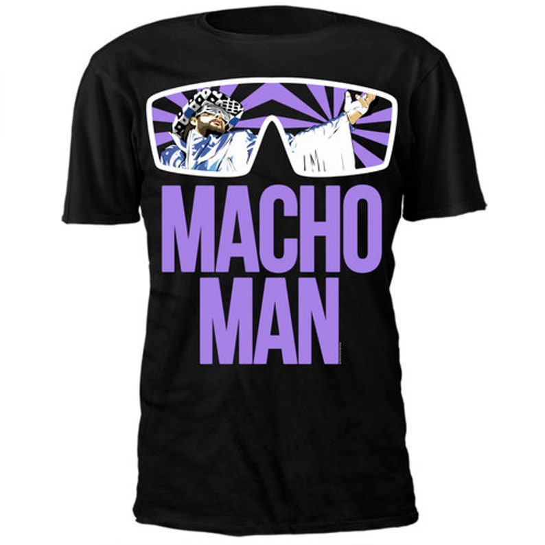 Macho Man Randy Savage - Classic Macho Man (limited Edition) T-shirt - Etsy