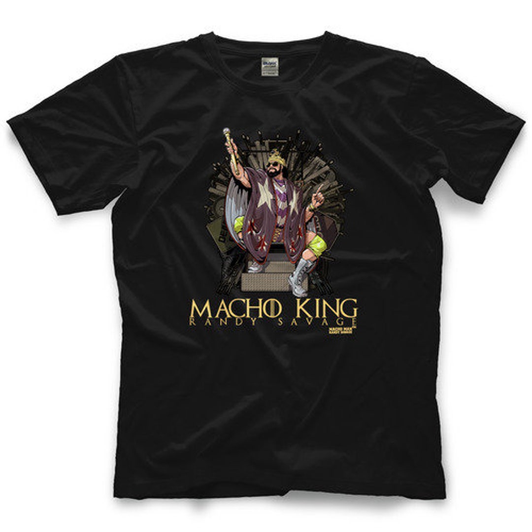Macho Man Randy Savage - Macho King T-shirt - Etsy