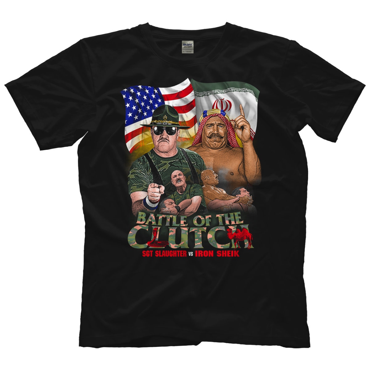 The Iron Sheik - Sgt. Slaughter Vs. Iron Sheik - Battle of the Clutch T ...