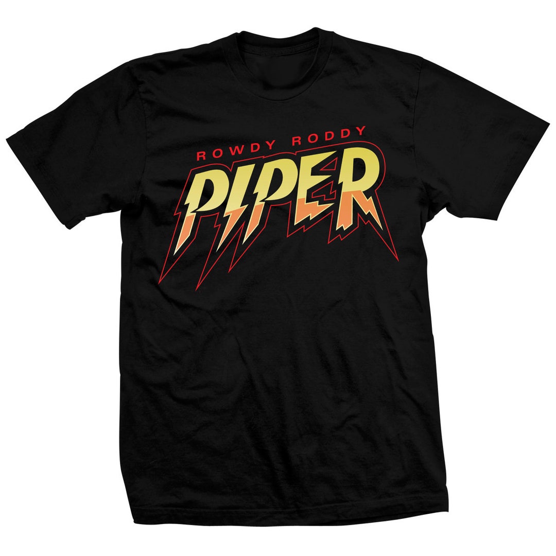 Rowdy Roddy Piper - Hot Rod T-shirt - Etsy