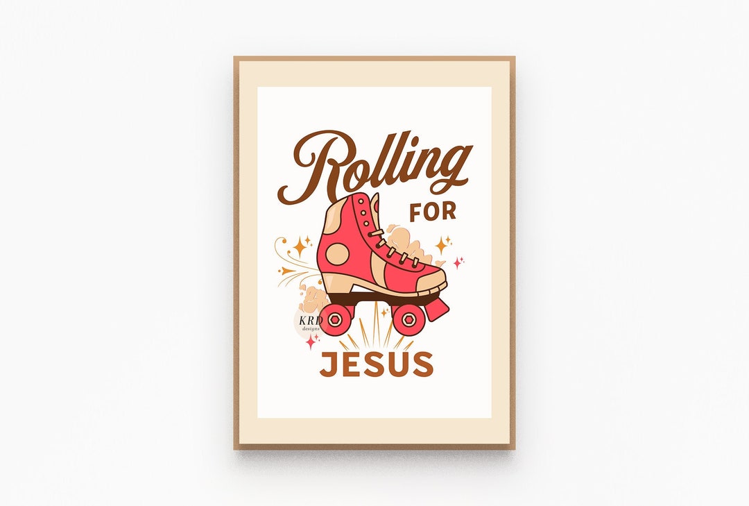 Retro Christian Wall Art Print, Jesus Bible Quotes Poster, Biblical Art ...