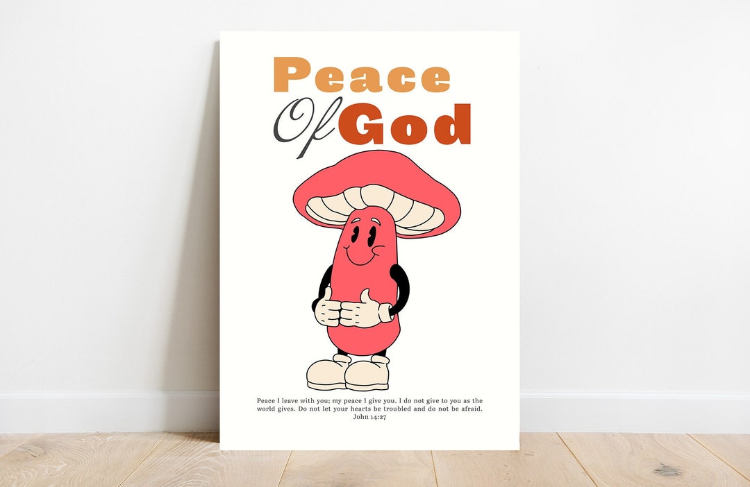 Retro Christian Posters Aesthetic Bible Verse Art Work John - Etsy