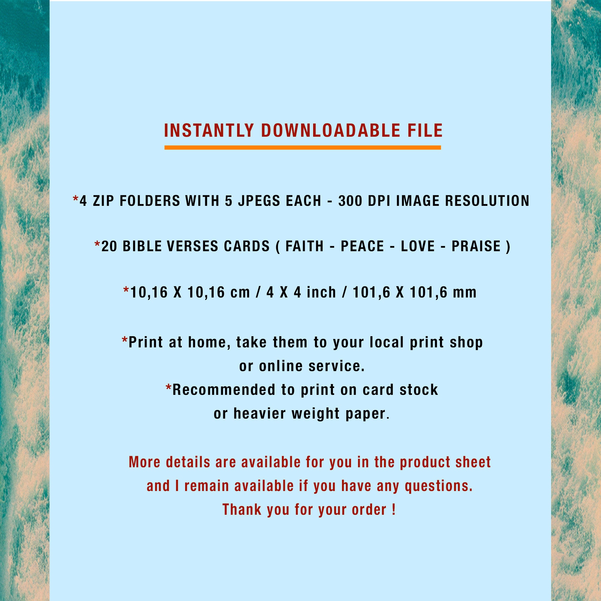 Bible Verse Cards Printable, Christian Cards Printable, Scripture Cards ...