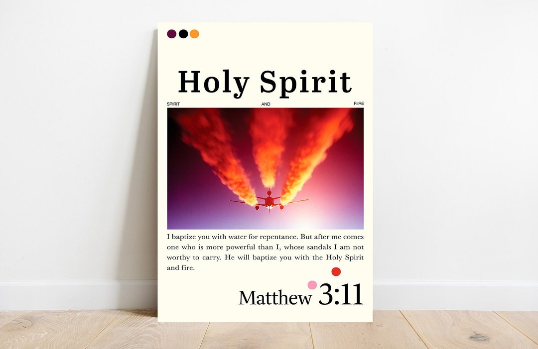 Christian Posters Aesthetic Retro Bible Verse Print - Etsy