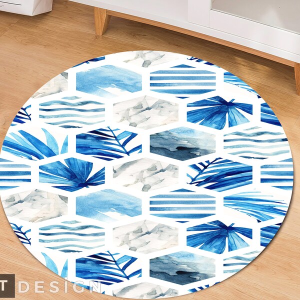 Hexagonal Rug - Etsy