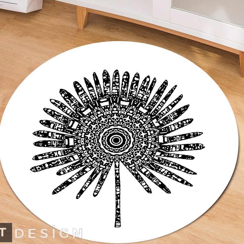 Mandala Bath Rug - Etsy