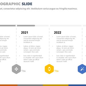 70 Colourful Infographic Timeline - Etsy