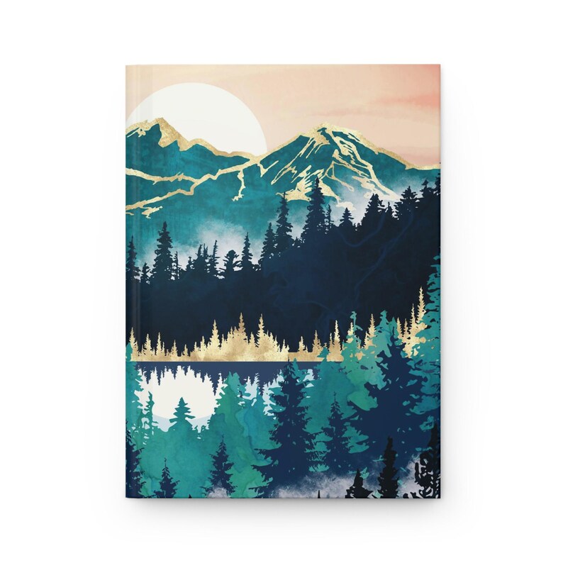 Wilderness Adventure Hardcover Journal - Scenic Mountain Notebook ...