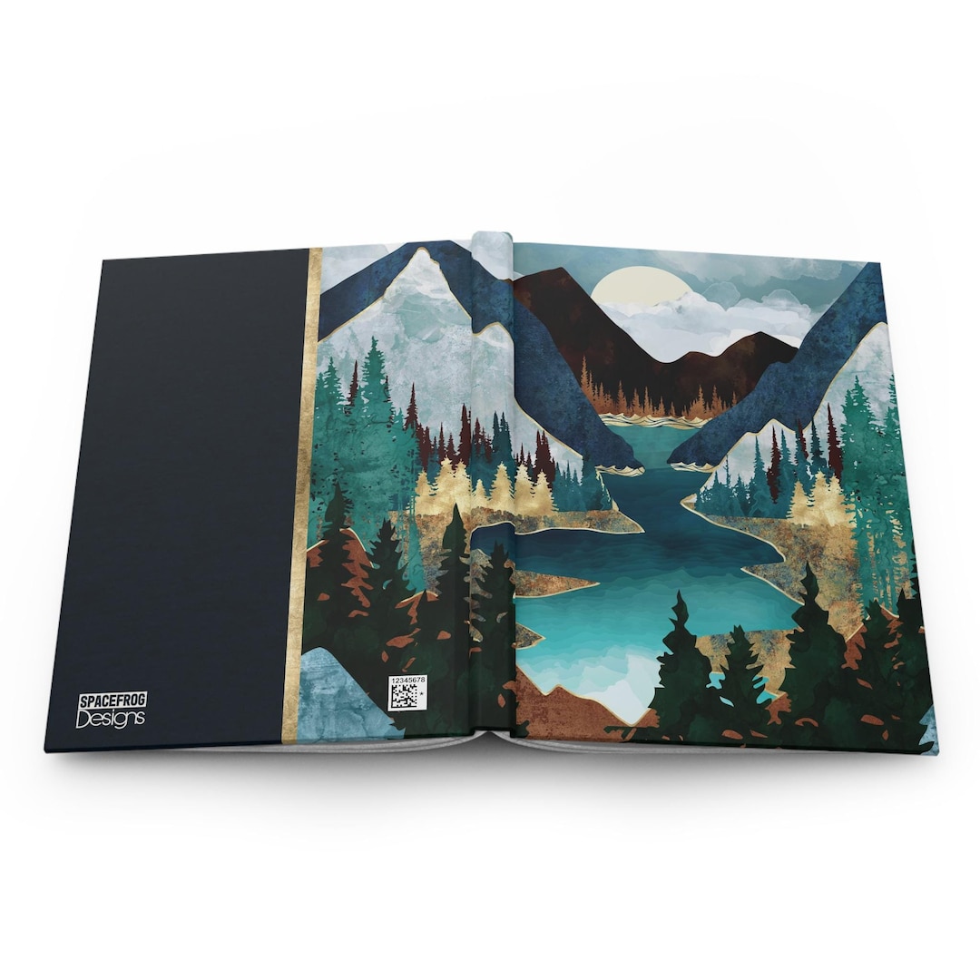 Mountain Lake Journal: Nature Inspired Hardcover Notebook - Etsy