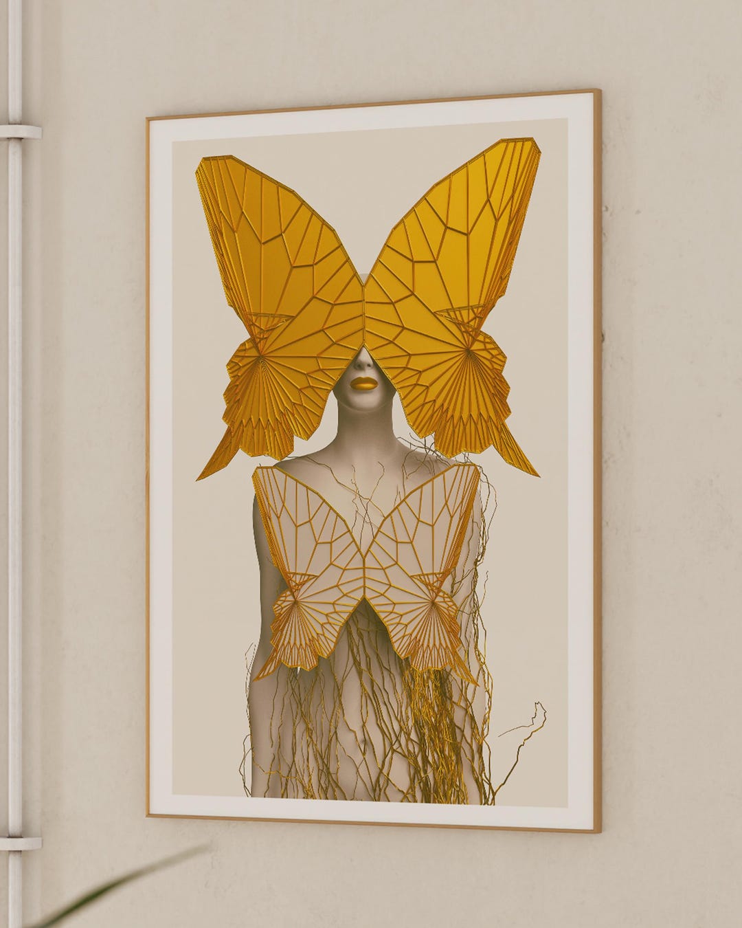 Elegant Transformation - Artistic Butterfly Human Print - Etsy