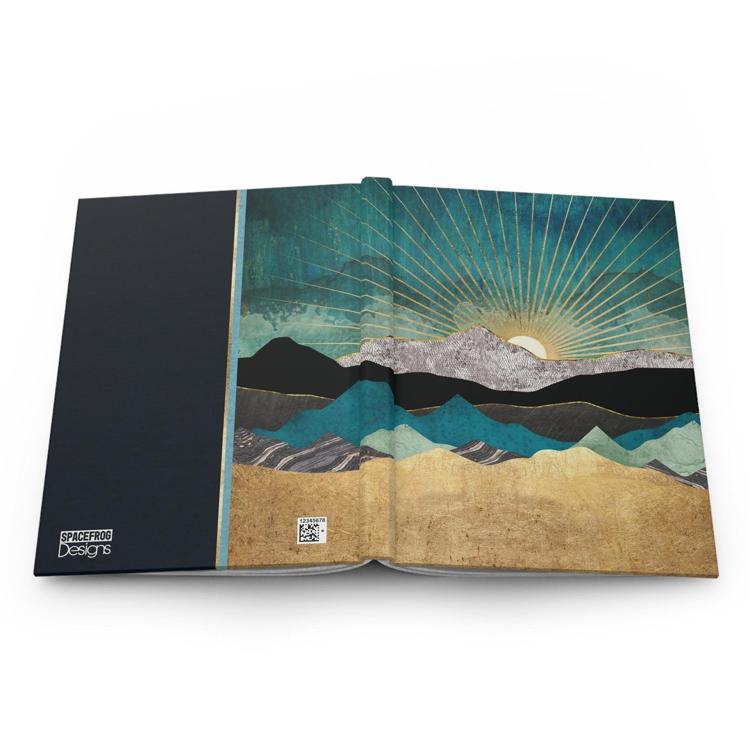 Sunrise Over Mountains Journal: Art Print Hardcover Notebook - Etsy