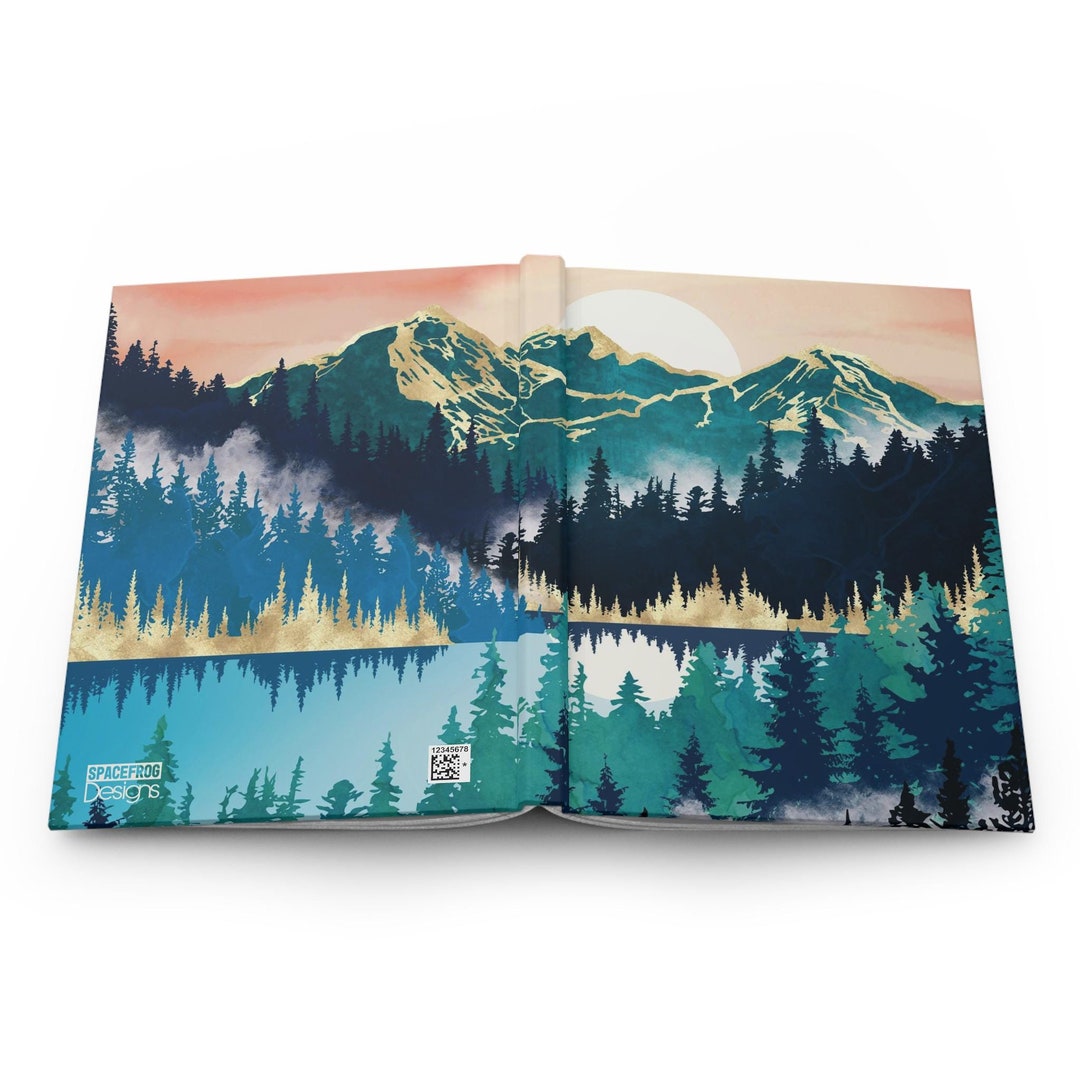 Wilderness Adventure Hardcover Journal - Scenic Mountain Notebook ...