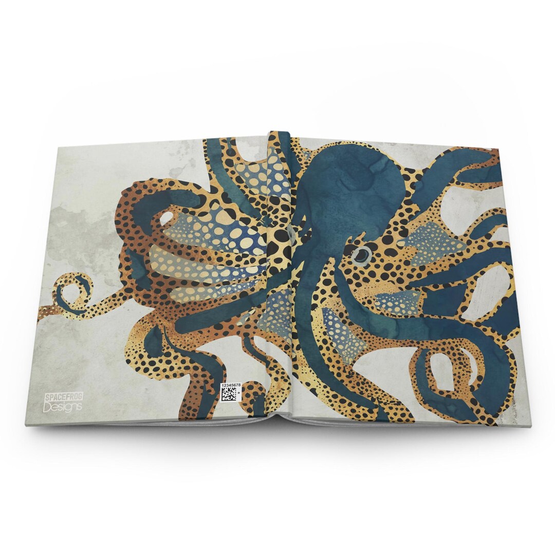 Nature-inspired Octopus Journal - Beautifully Crafted Notebook for Sea ...