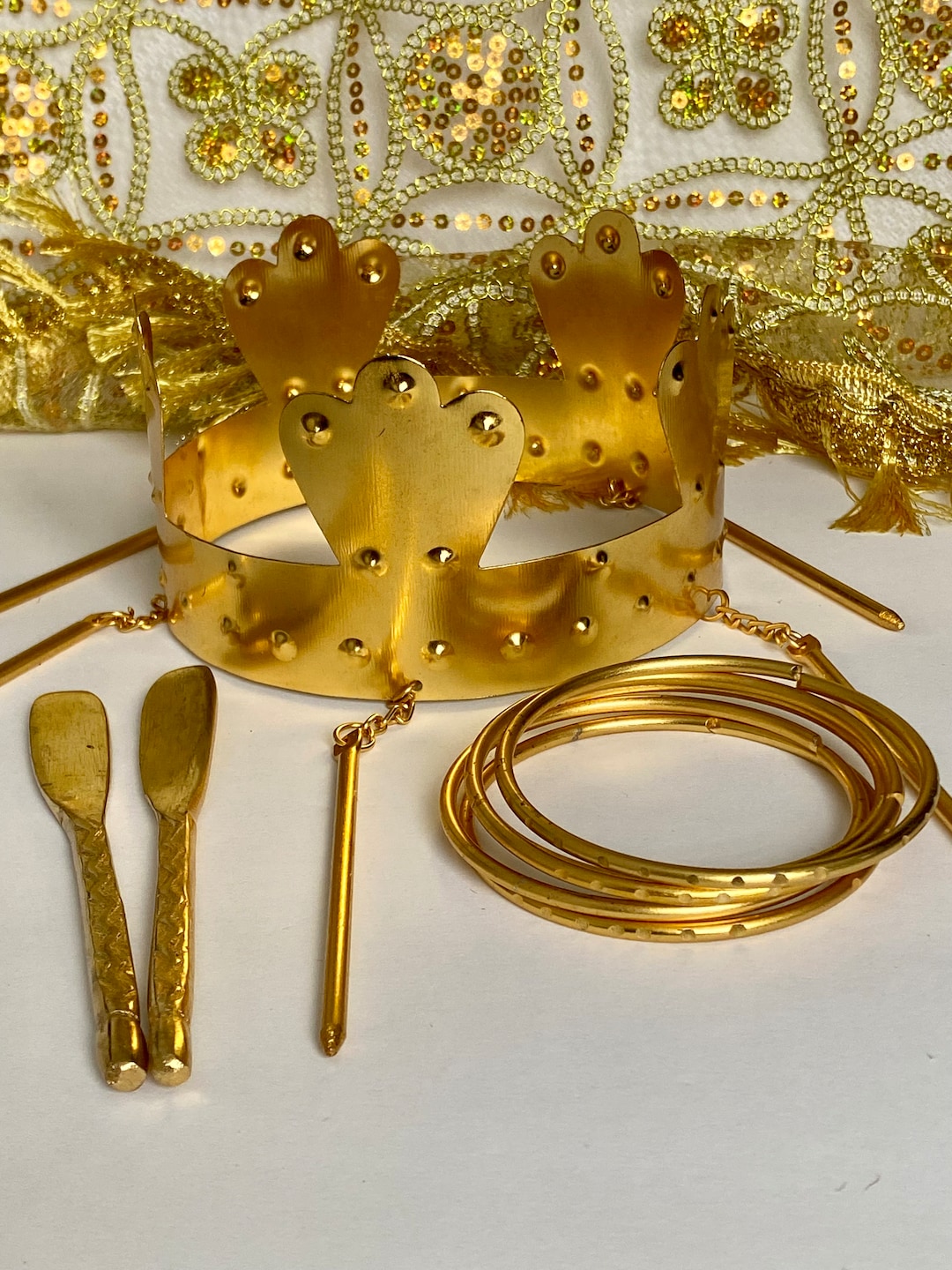 Oshun Tools, Herramientas De Oshun, Full Tools Set Herramientas Orisha ...