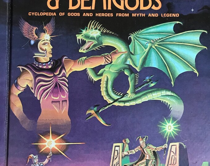 Vintage Dungeons and Dragons Deities and Demigods - Etsy