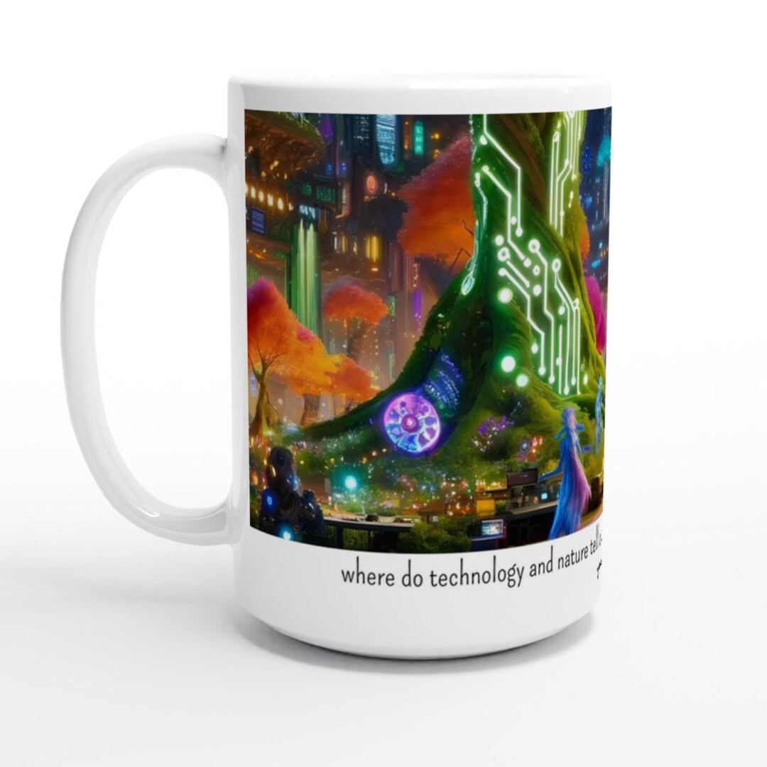 Luminara Lore 21 Story Coffee Cup: Collectible Cup, Fantasy Art Mug ...