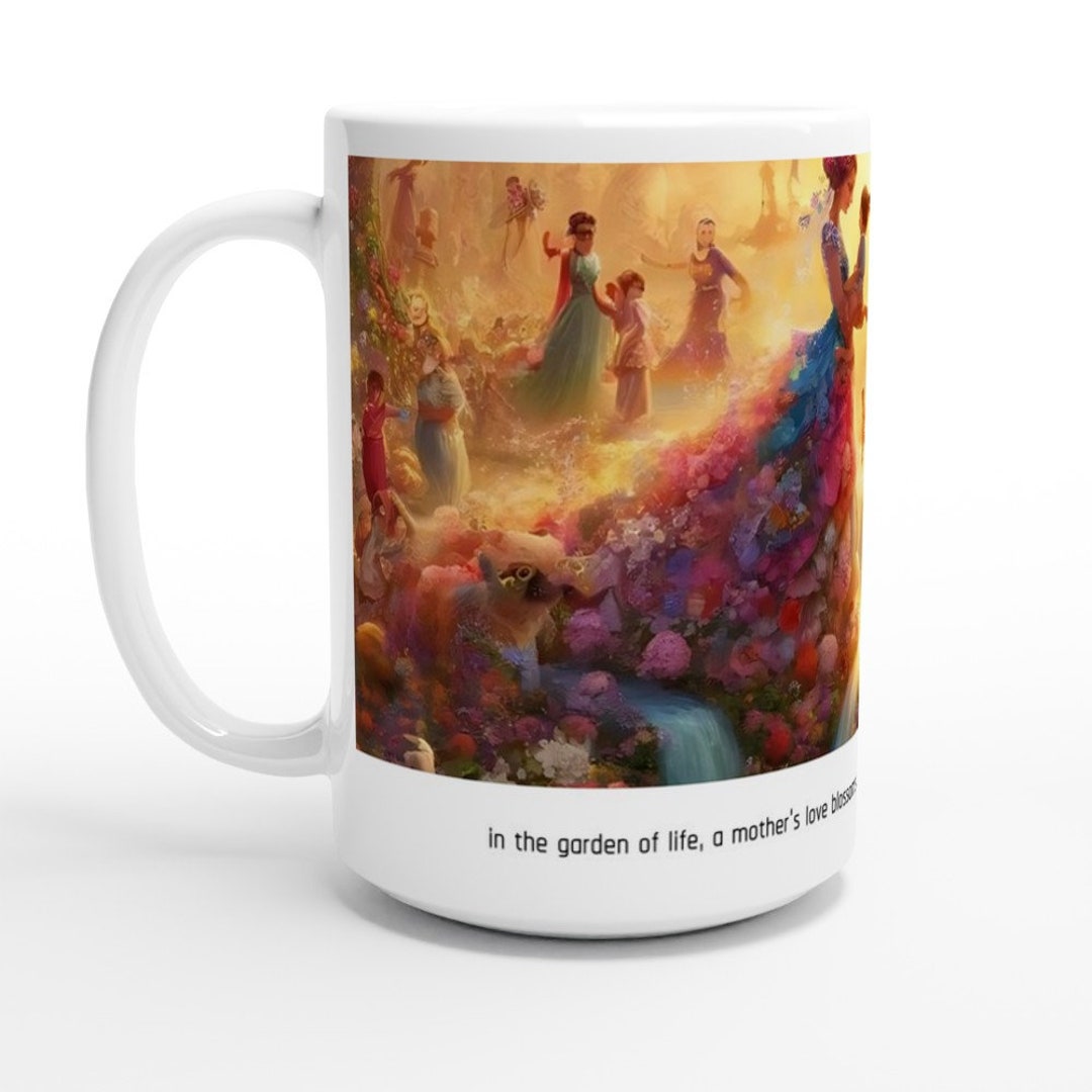 Luminara Lore 07 Story Coffee Cup: Artistic Storyteller Mug for Story ...