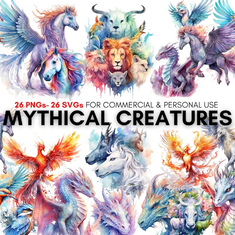 Mythical Creatures - Etsy
